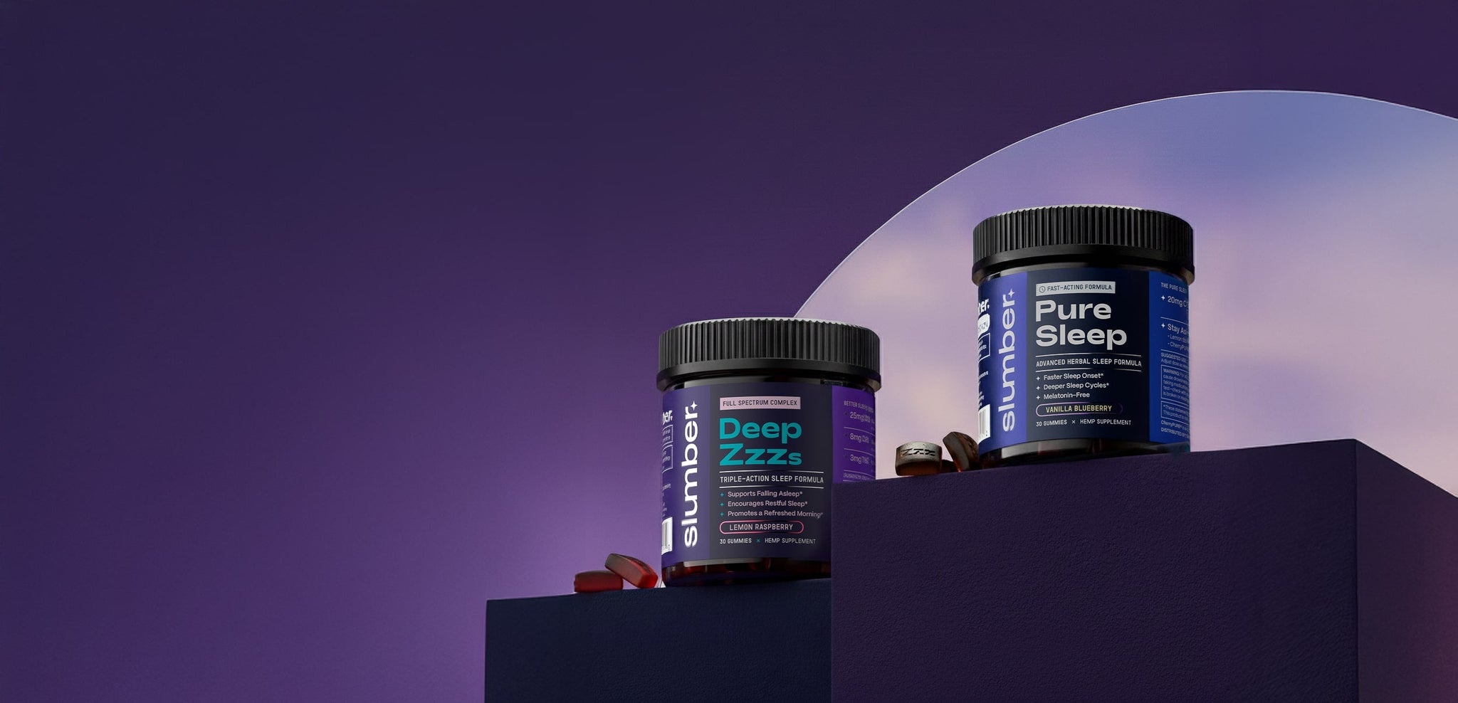 Sleep Soundly with CBD & CBN Night Supplements | Slumber